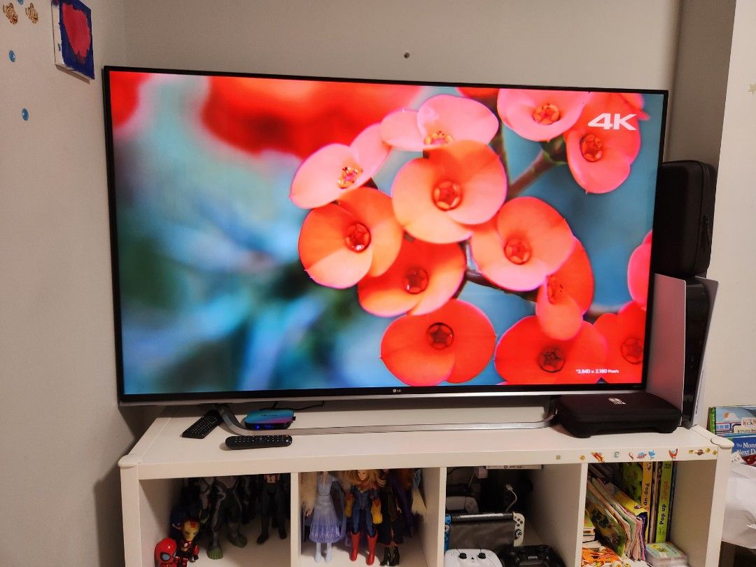 LG 65 inch 4K Ultra HD TV 65UF850T, TV & Home Appliances, TV ...