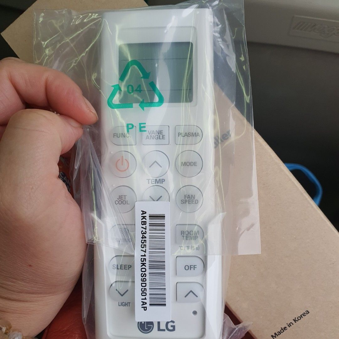 LG Aircon Remote Control, TV & Home Appliances, Air Conditioners ...