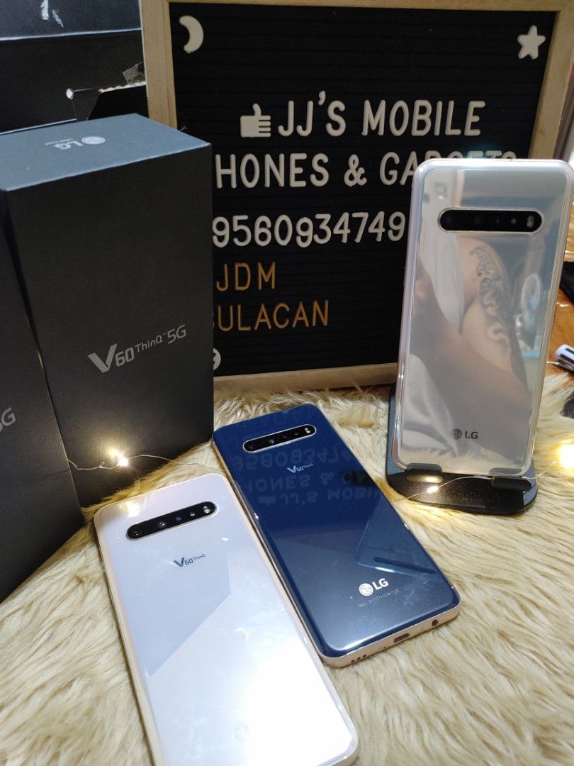 LG V60 ThinQ 5G 8/128GB Tmobile Openline Single Sim, Mobile Phones ...