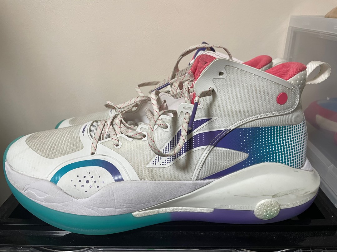 Li Ning Yushuai 15 high cut basketball shoe, Men's Fashion, Footwear ...