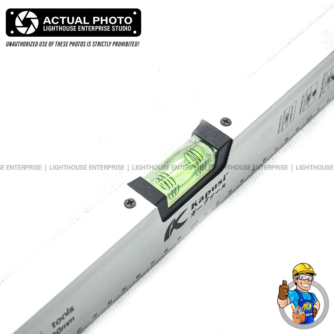 LIGHTHOUSE 400mm Aluminum Magnetic Level Ruler / Spirit Level Bar (LB ...