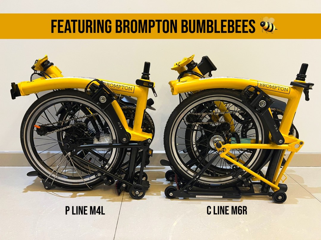 LIMITED EDITION Brompton in Bumblebee Yellow, Sports Equipment ...