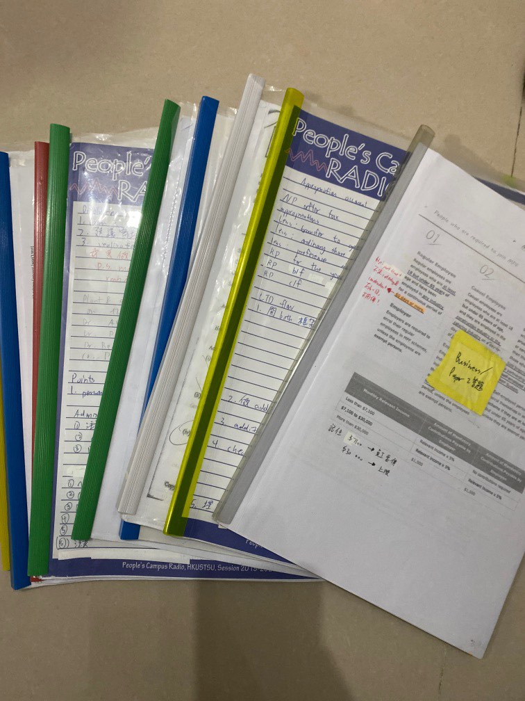 Ling leung bafs筆記, 興趣及遊戲, 書本 & 文具, 教科書 - Carousell