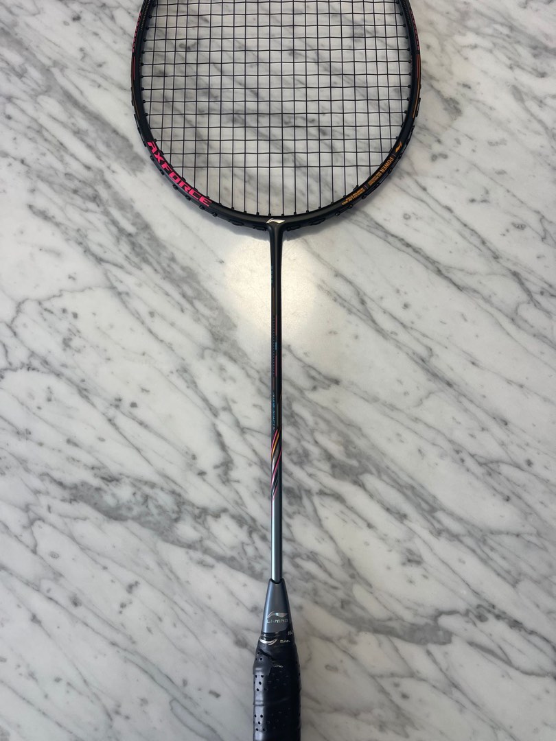 Lining Axforce 80, Sports Equipment, Sports & Games, Racket & Ball ...
