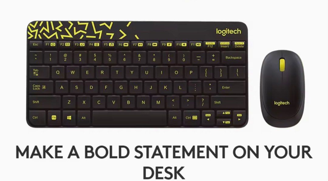 Logitech Wireless Keyboard And Mouse K240 Computers And Tech Parts And Accessories Computer