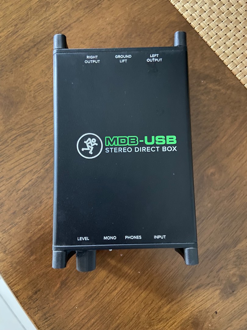 Mackie MDP USB stereo direct box DI, Audio, Other Audio Equipment on ...