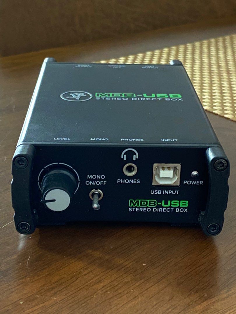 Mackie MDP USB stereo direct box DI, Audio, Other Audio Equipment on ...