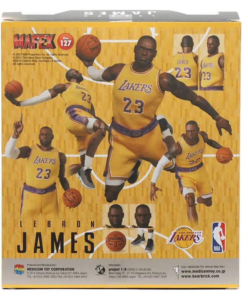 Mafex 127 NBA - LeBron James (Los Angeles Lakers), Hobbies & Toys, Toys ...