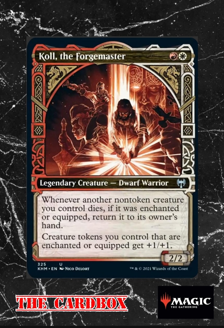 Magic The Gathering - Koll, the Forgemaster (Showcase) on Carousell