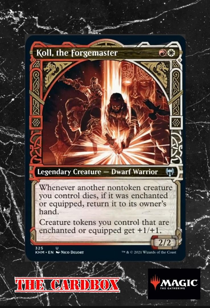 Magic The Gathering - Koll, the Forgemaster (Showcase) on Carousell