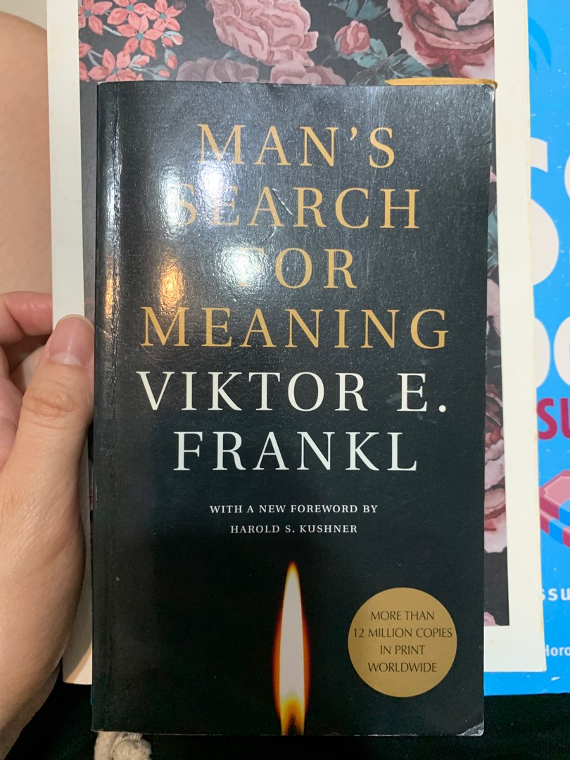 Man’s search for meaning, Hobbies & Toys, Books & Magazines, Fiction ...
