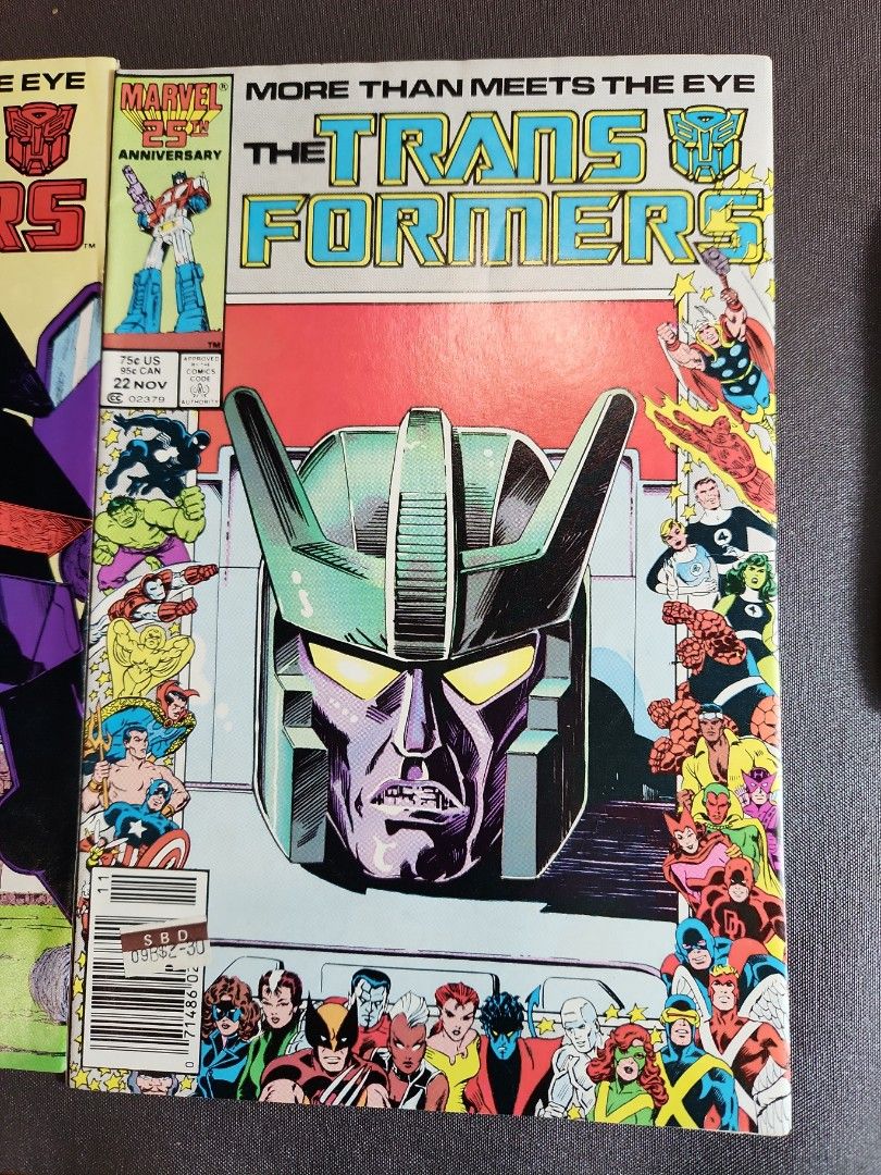 Marvel The Trans Formers (1986), Hobbies & Toys, Books & Magazines ...