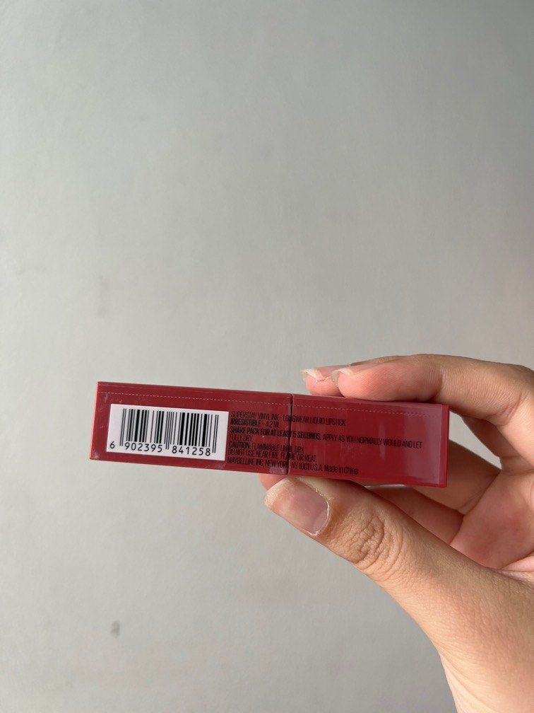 Maybelline Superstay Vinyl Ink in 62 Irresistible, Beauty & Personal ...