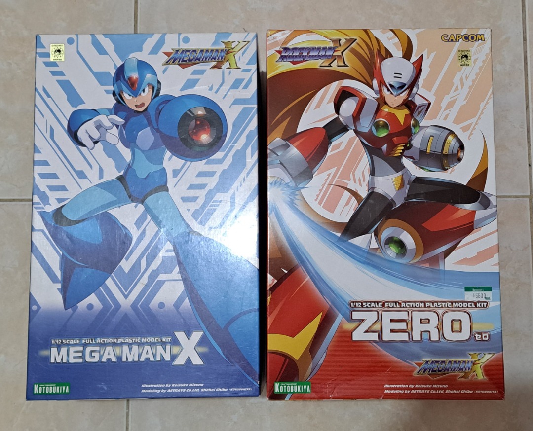 MEGAMAN X / ROCKMAN X AND ZERO - KOTOBUKIYA 2021 - 1/12 SCALE MODEL ...