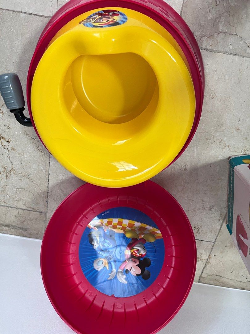 Mickey Mouse 3 in 1 Kids Potty Training/ Toilet Seat/ Stool/ Chair on ...