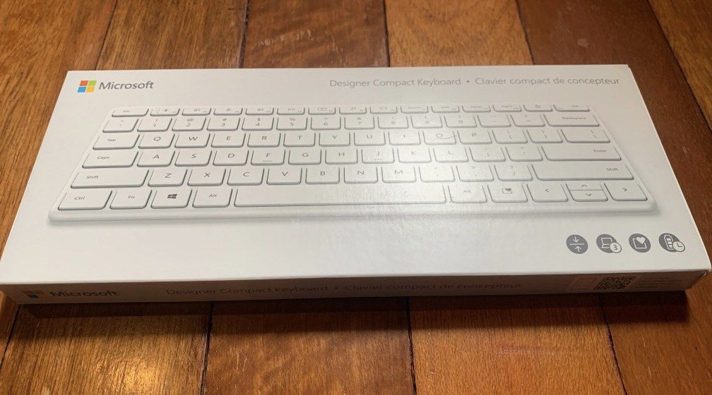 Microsoft designer compact keyboard, Computers & Tech, Parts ...