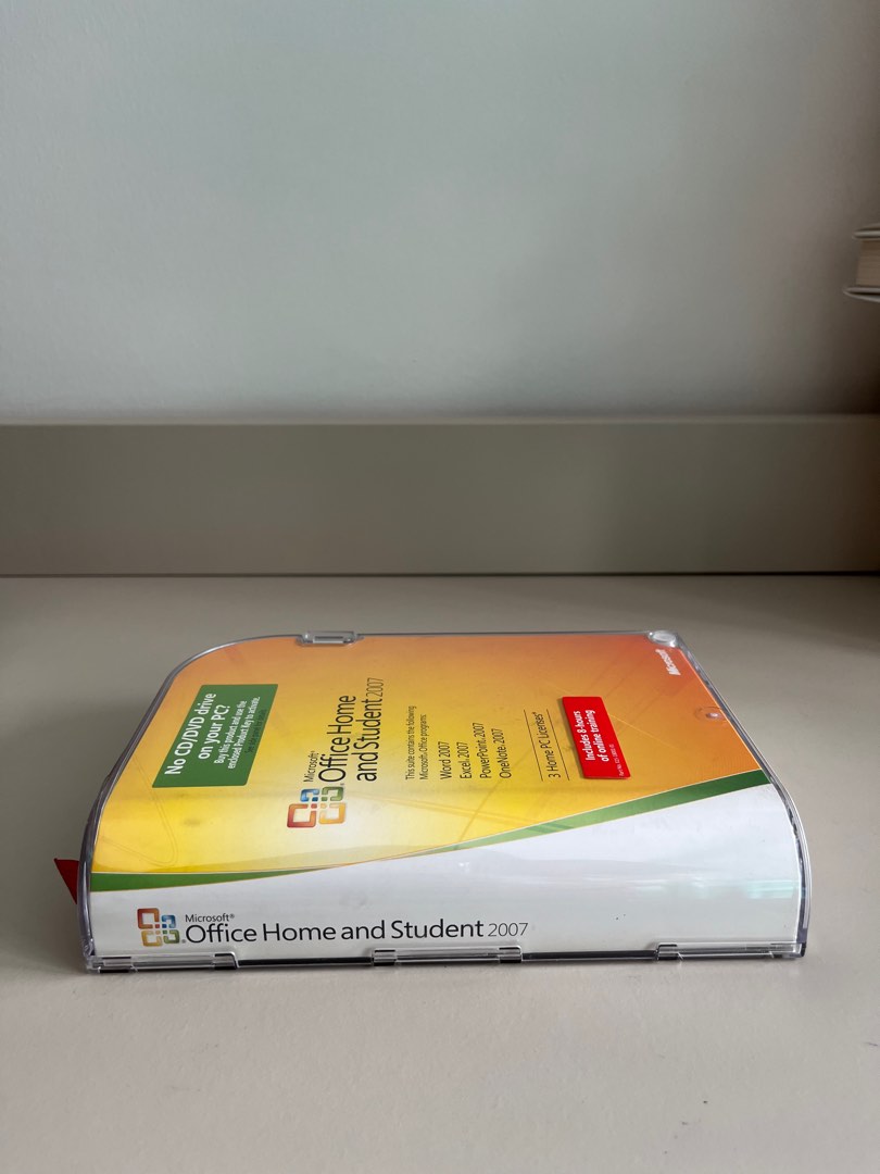 Microsoft Office Home and Student 2007 CD DVD Program, Hobbies & Toys ...