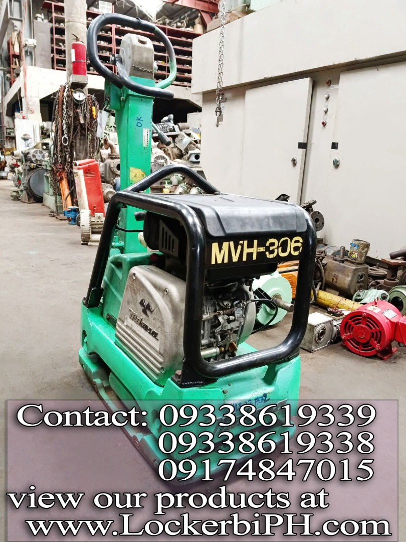 Mikasa MVH-306 Heavy Duty Plate Compactor Diesel w/ Starter Japan, Commercial & Industrial ...