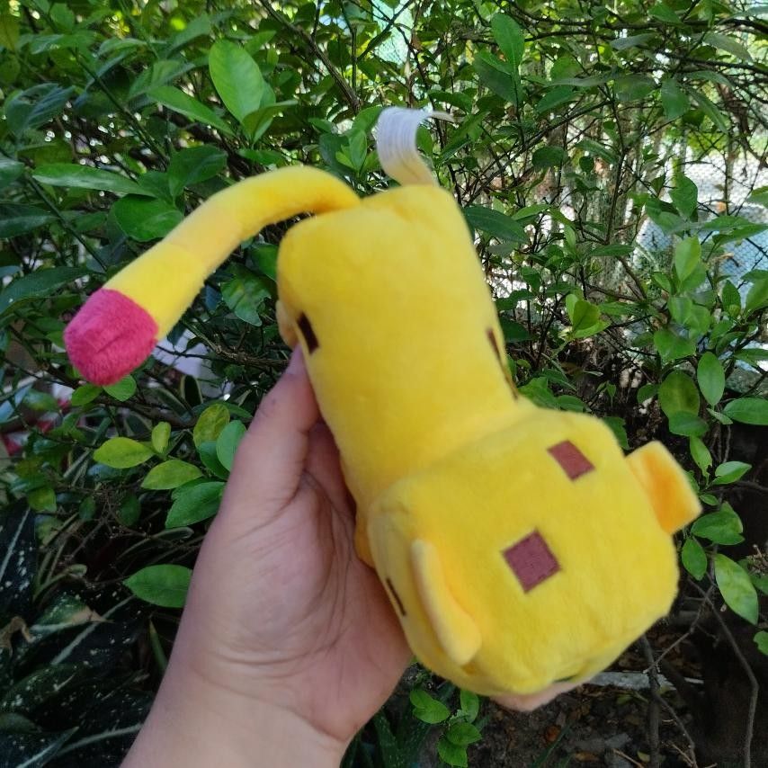 MINECRAFT Baby Ocelot Plush Doll, Hobbies & Toys, Toys & Games on Carousell