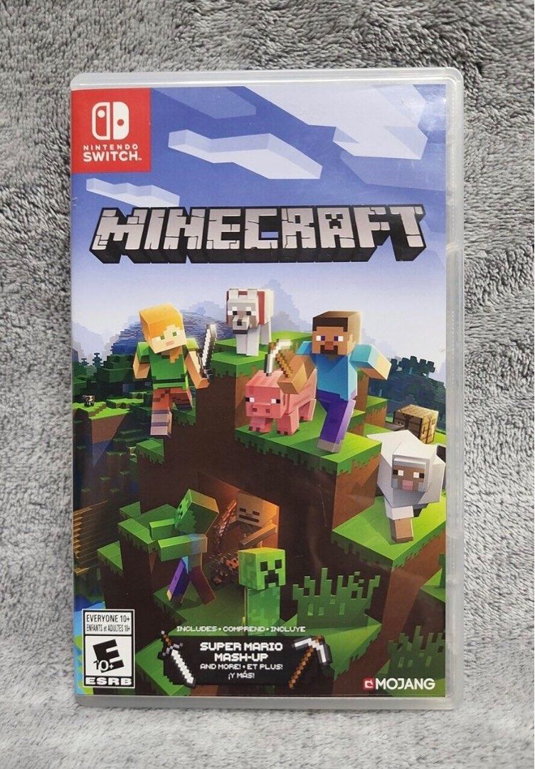 Minecraft Nintendo Switch (Bedrock Edition), Video Gaming, Video Games ...