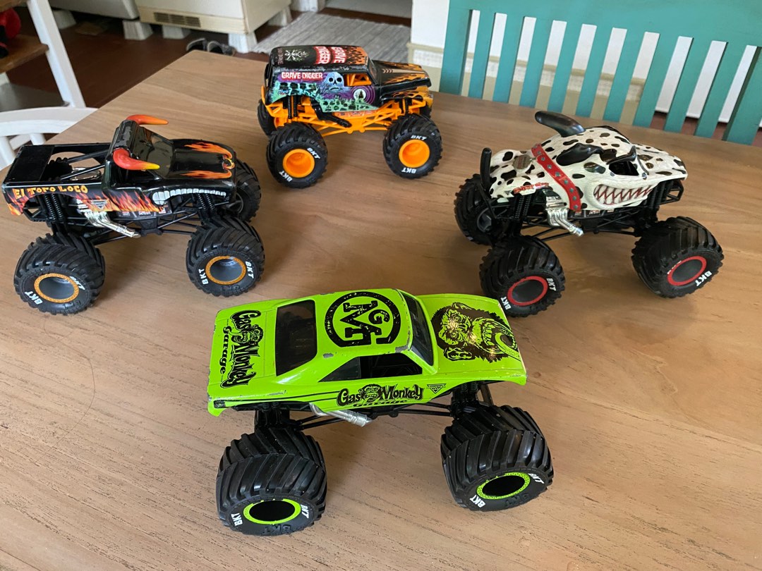 Monster Trucks (large), Hobbies & Toys, Toys & Games on Carousell