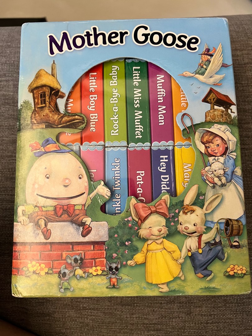 Mother Goose Nursery Rhymes Board Books, Hobbies & Toys, Books ...