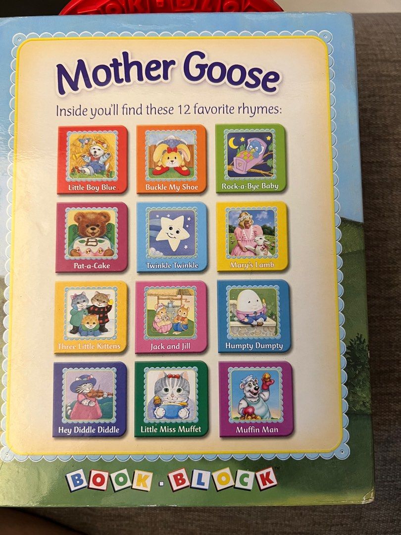 Mother Goose Nursery Rhymes Board Books, Hobbies & Toys, Books ...