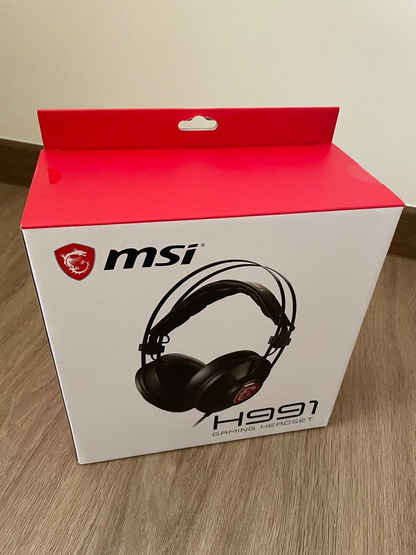 MSI Gaming headset H991, Audio, Headphones & Headsets on Carousell