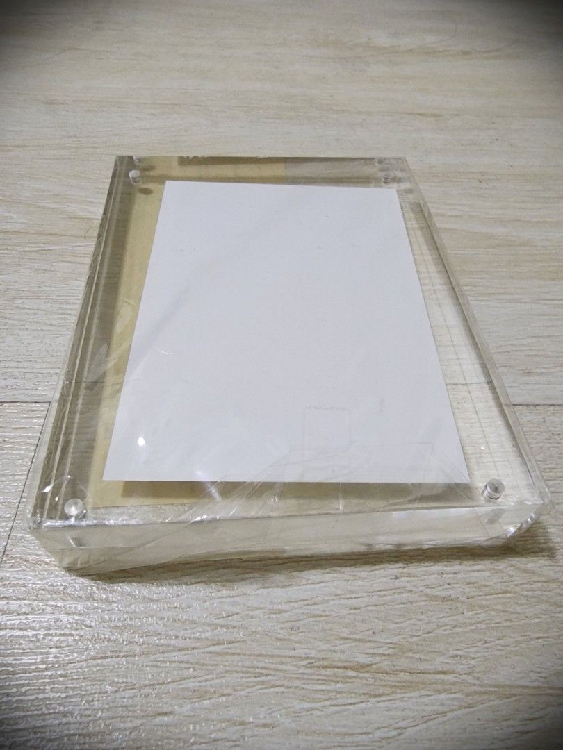 MUJI Acrylic Photo Frame on Carousell