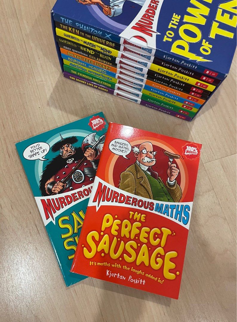 Murderous maths book set, Hobbies & Toys, Books & Magazines, Fiction ...