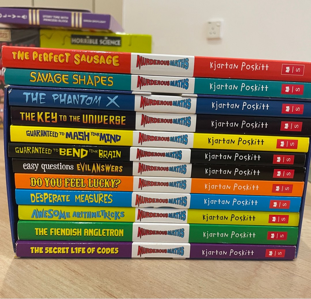Murderous maths book set, Hobbies & Toys, Books & Magazines, Fiction ...