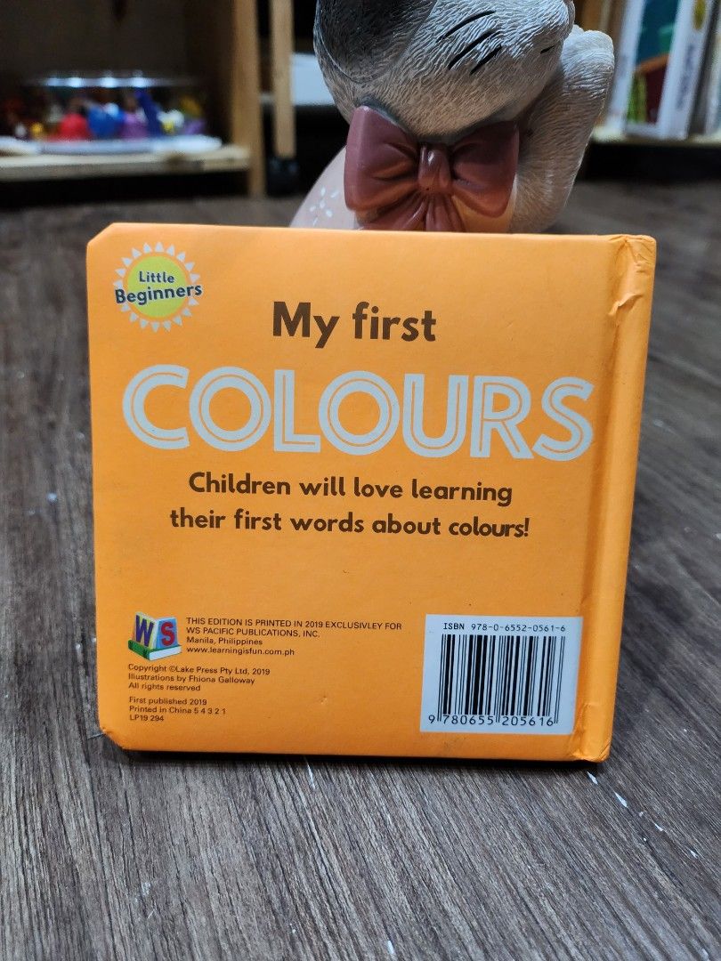 My First Colours Board Book on Carousell