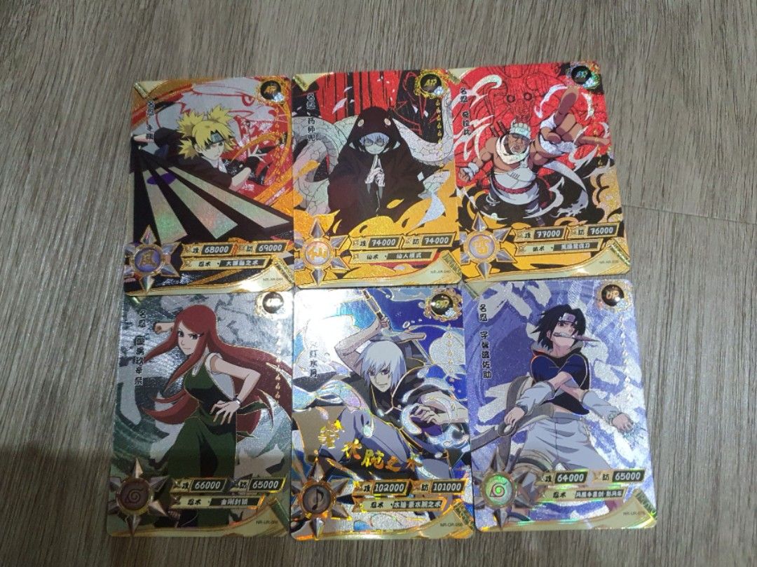 Naruto card(all for $30), Hobbies & Toys, Toys & Games on Carousell