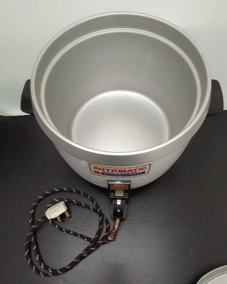 Vintage Classic National Automatic Rice Cooker. 3.6 Liter. Diameter 30 ...