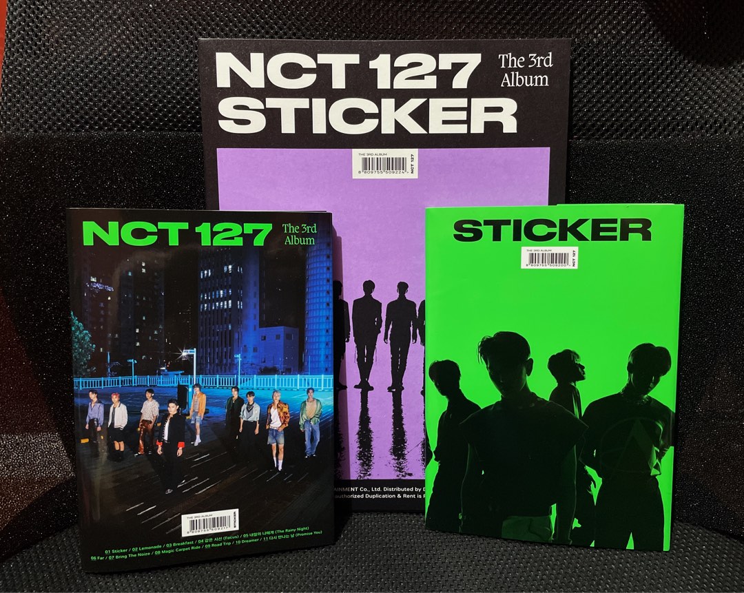 NCT 127 - Sticker, Hobbies & Toys, Music & Media, CDs & DVDs on Carousell