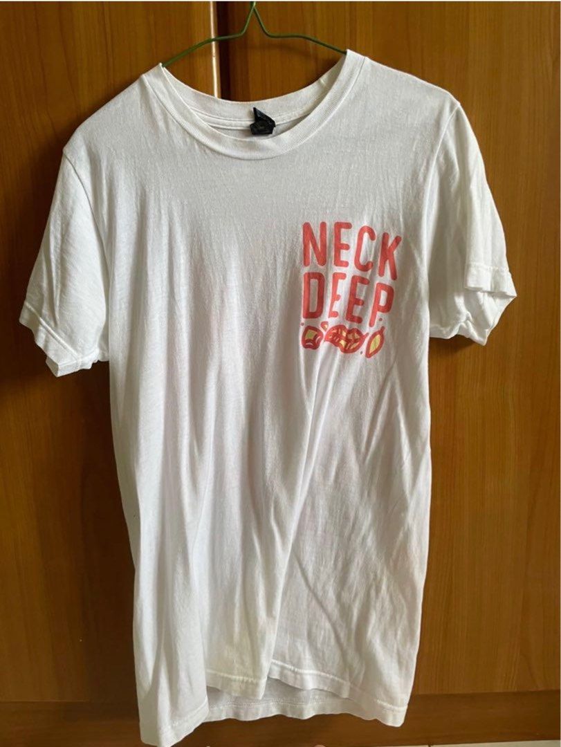 Neck Deep T-shirt S, Men's Fashion, Tops & Sets, Tshirts & Polo Shirts ...