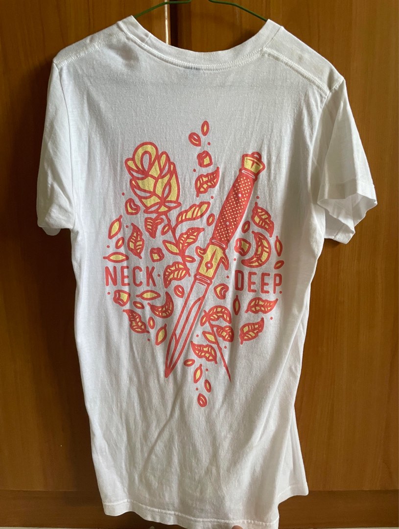 Neck Deep T-shirt S, Men's Fashion, Tops & Sets, Tshirts & Polo Shirts ...