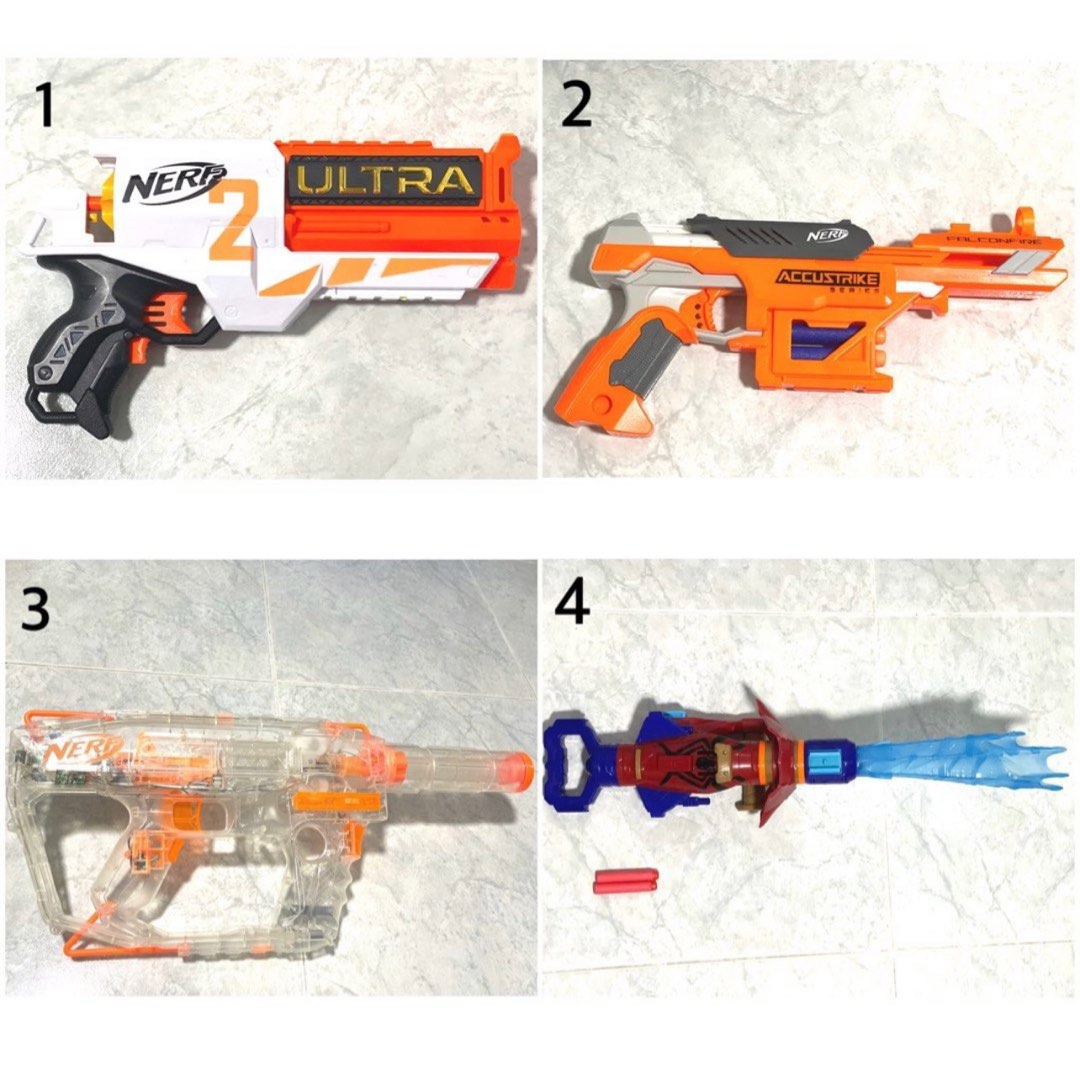 Nerf Guns ultra 2 evader modulus accustrike series falconfire marvel ...