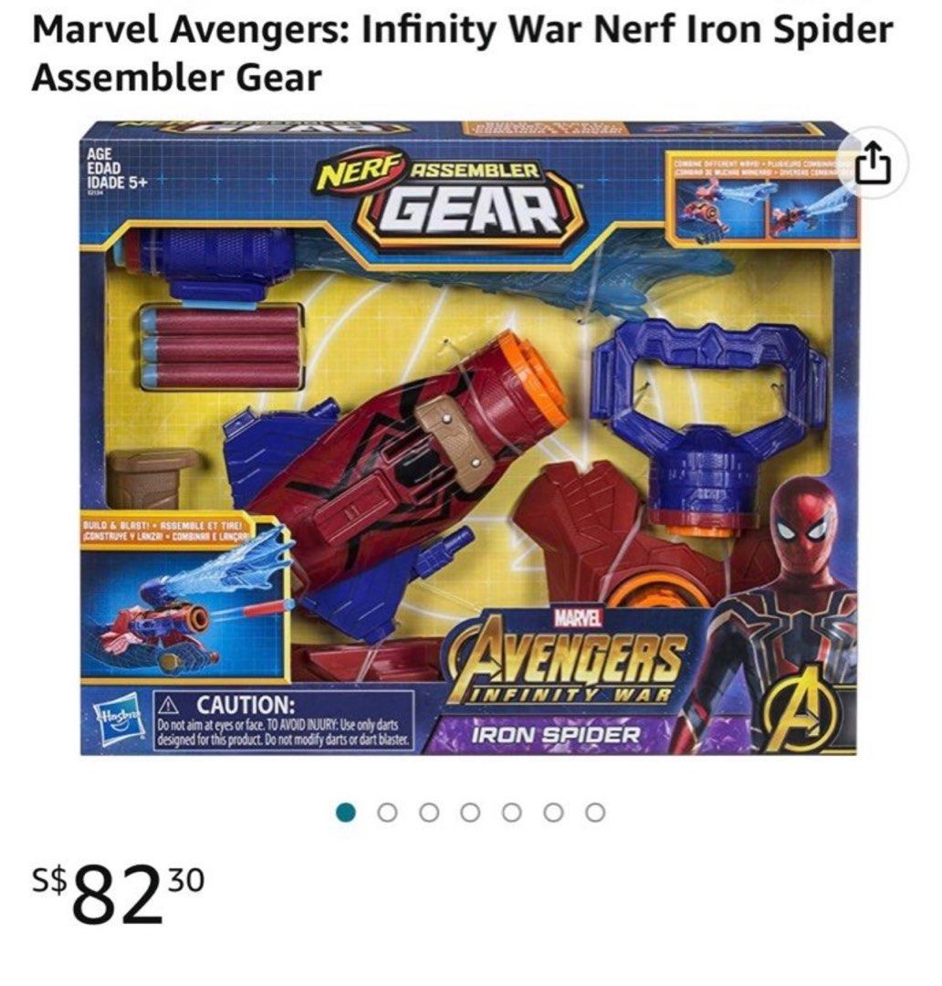 Nerf Guns ultra 2 evader modulus accustrike series falconfire marvel ...