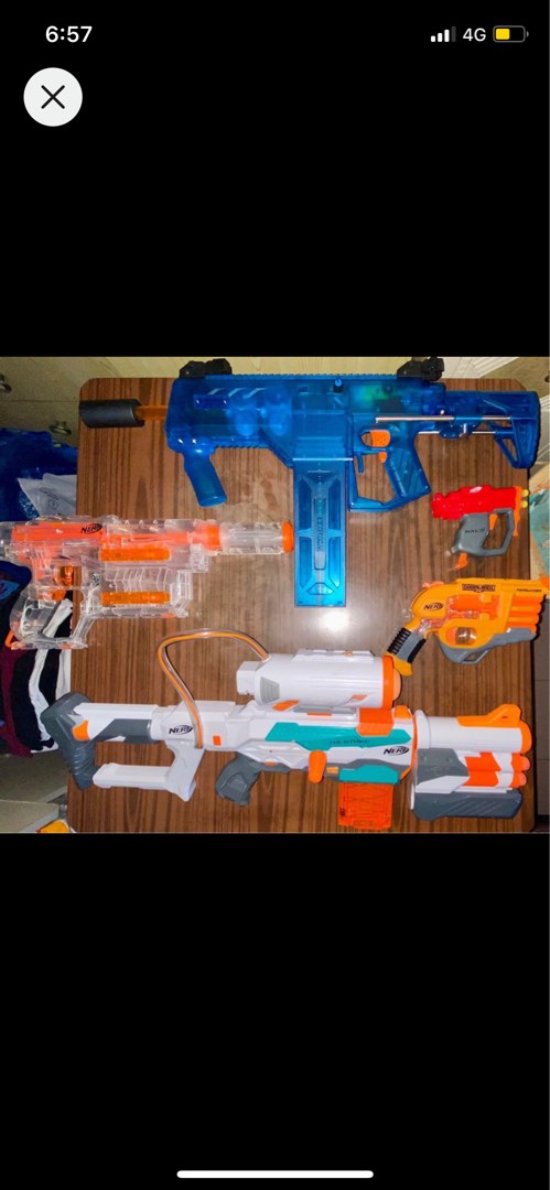 Nerf Worker Mod Dominator Blaster Full-automatic DIY Kits Type E, 興趣及遊戲 ...