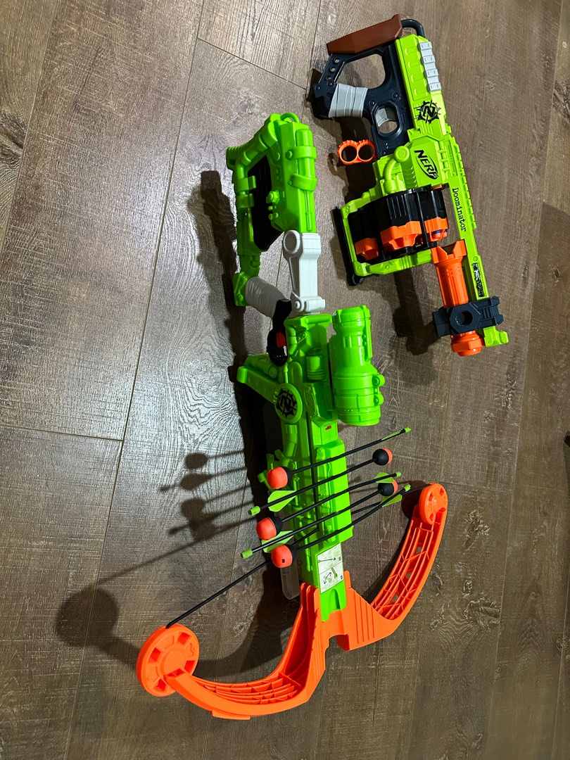 Nerf zombie strike set doominator dreadbolt, Hobbies & Toys, Toys ...