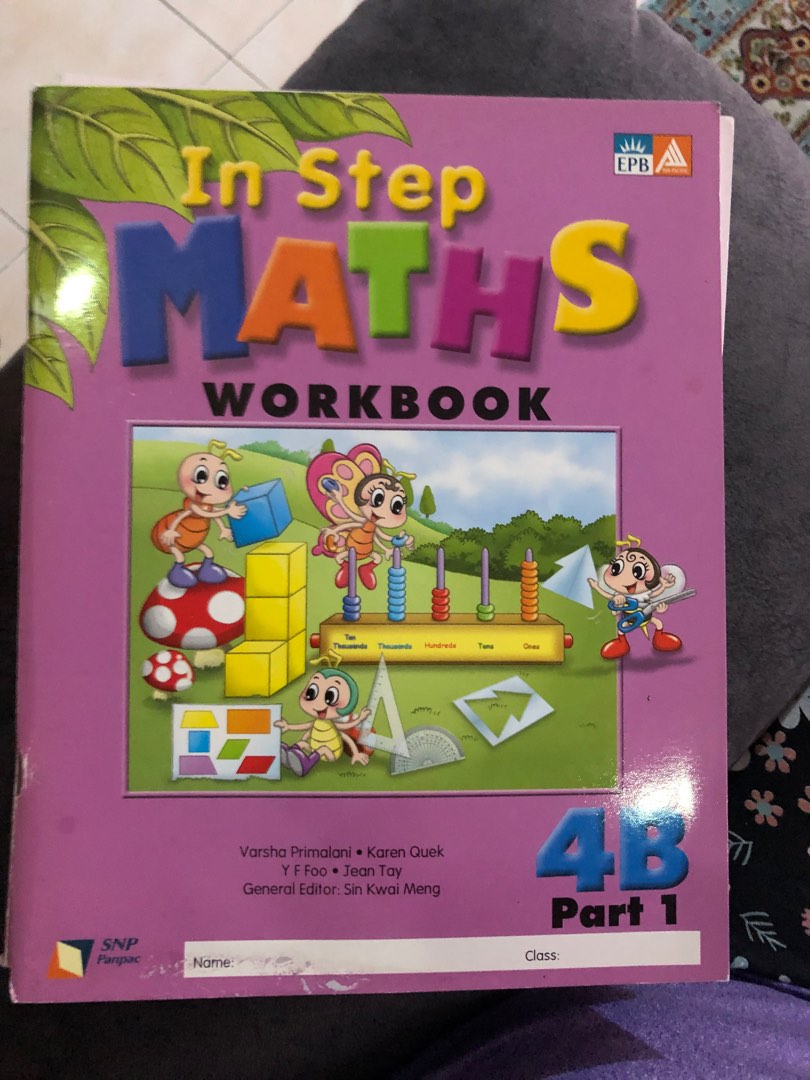 New : In Step Maths Workbook 4B Part 1, Hobbies & Toys, Books ...