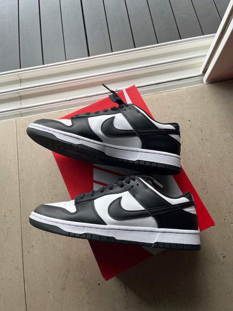 Nike Dunk Low Panda, Men's Fashion, Footwear, Sneakers on Carousell