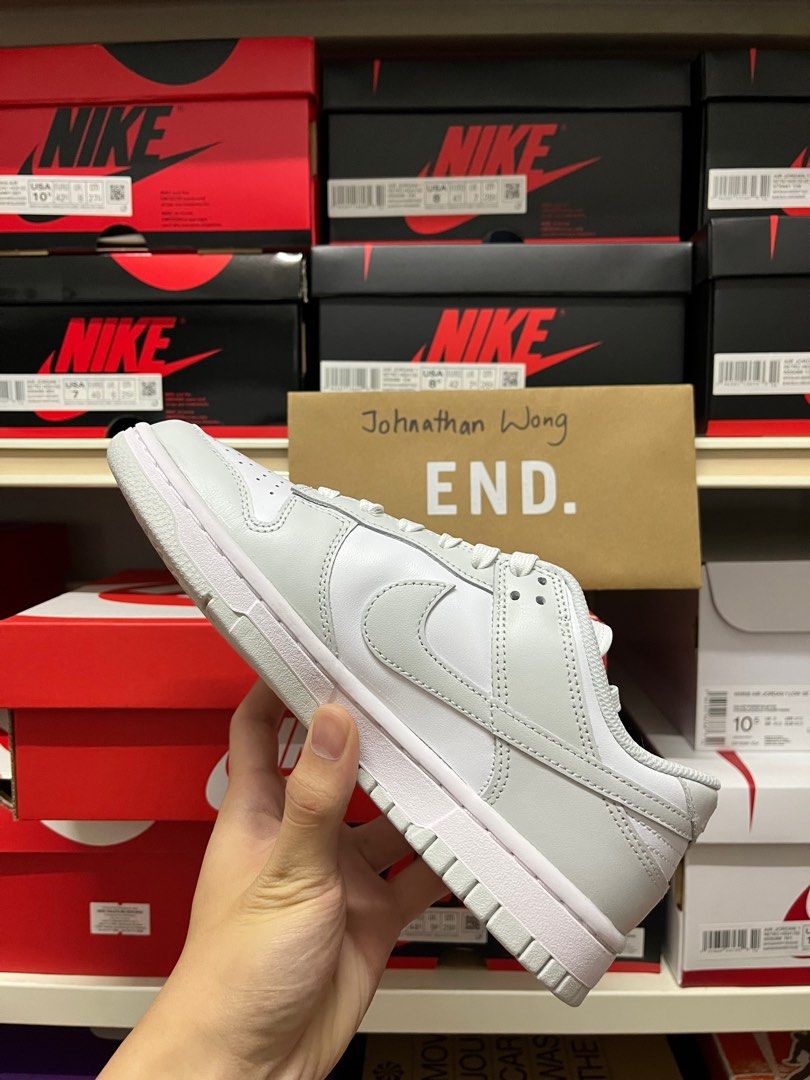 Nike Dunk Low Photon Dust Womens, Women's Fashion, Footwear, Sneakers ...