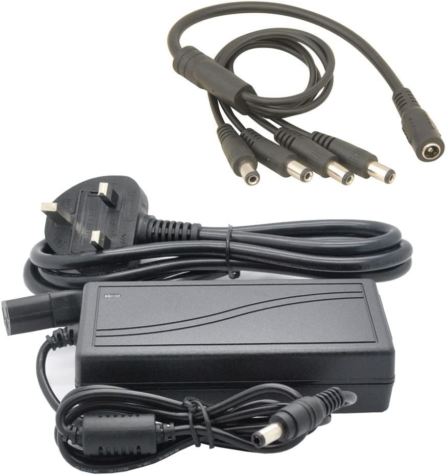 (No DC Jack Splitter)12V AC/DC 6A 72W Power Supply Adapter, Computers ...