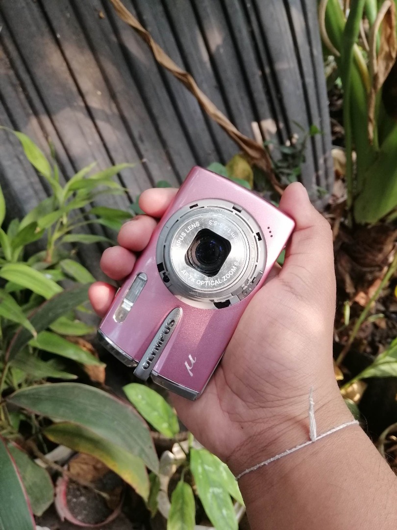 Olympus Mju / Stylus 1020 in PINK digicam digital camera vintage camera ...