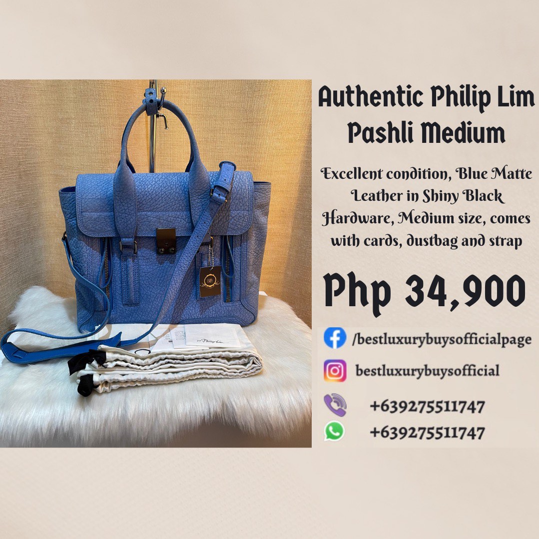 Onhand Authentic Philip Lim Pashli Medium Matte Two way Bag, Luxury ...