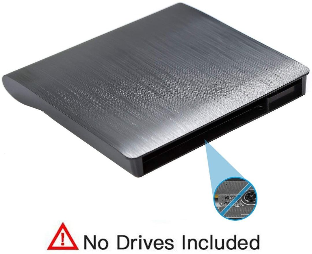 Onvian External ODD HDD Device CD Drive Case, High Speed Data Transfer ...