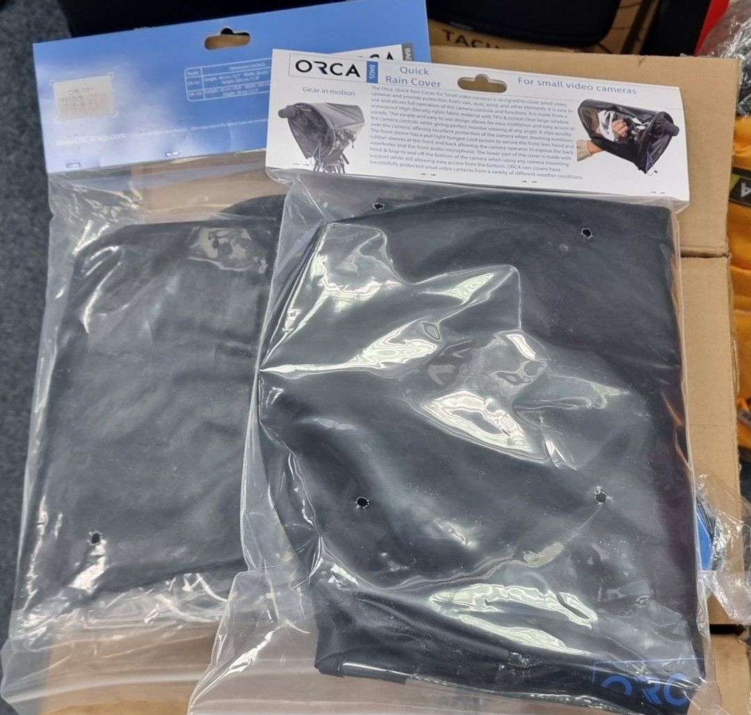 ORCA BAGS OR-101 Orca Quick Rain Cover for extra small video cameras ...