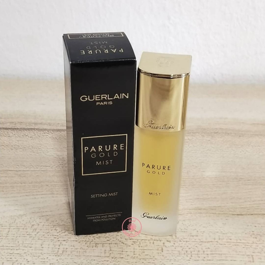 [Original] Guerlain PARURE Gold Mist Setting Mist 30ml, Beauty ...